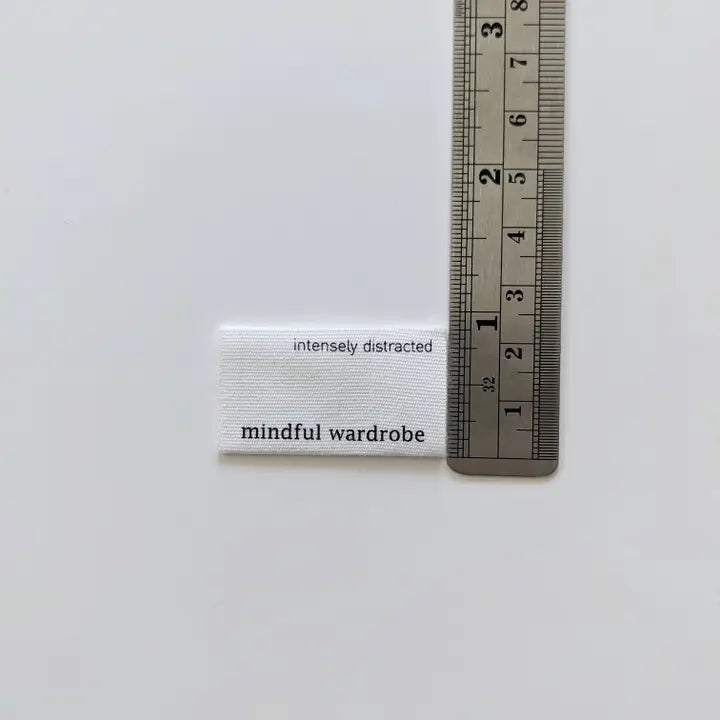 Cotton Luxe Labels: Mindful Wardrobe – Material Goods