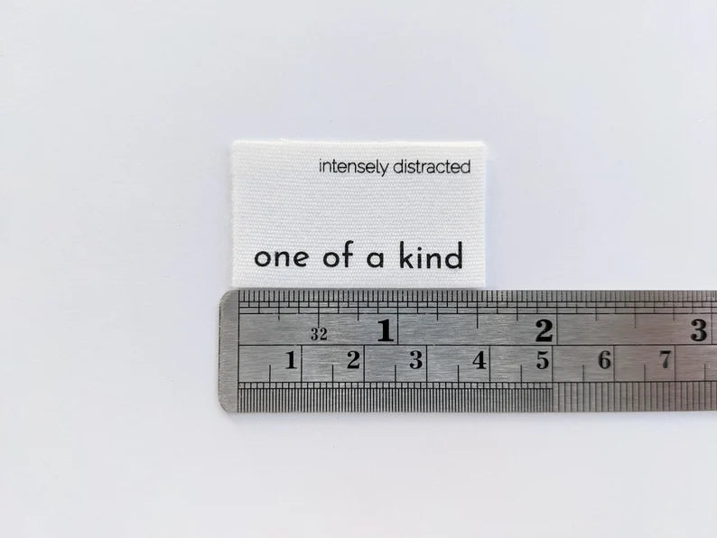 Cotton Luxe Labels: One of a Kind, Just Like You – Material Goods